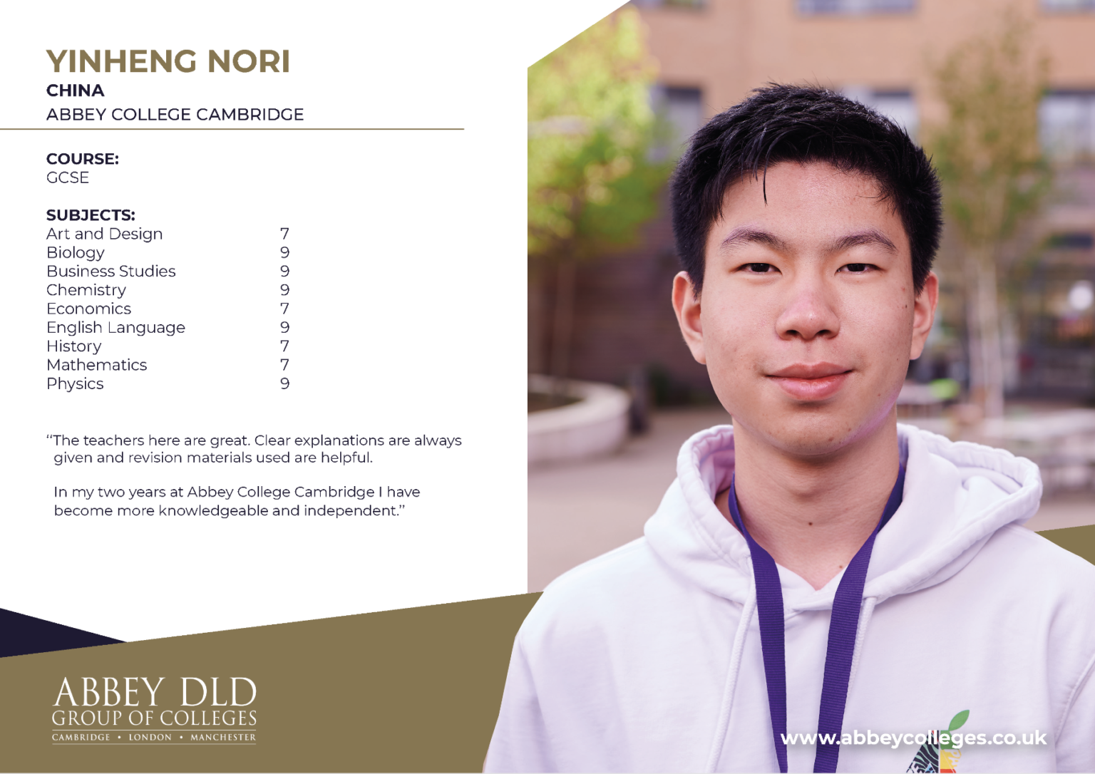 Abbey Group of Colleges | Comparing the Chinese and British Education ...